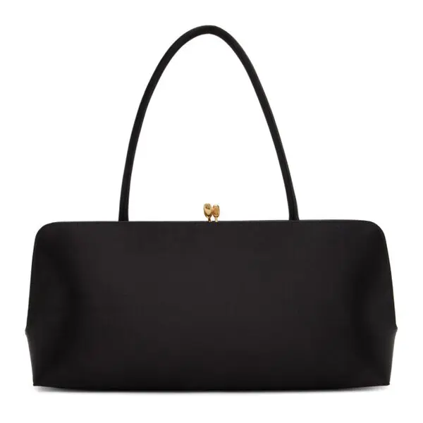 Jil Sander Black Medium Goji Frame Bag In 001 Black - 30% Off